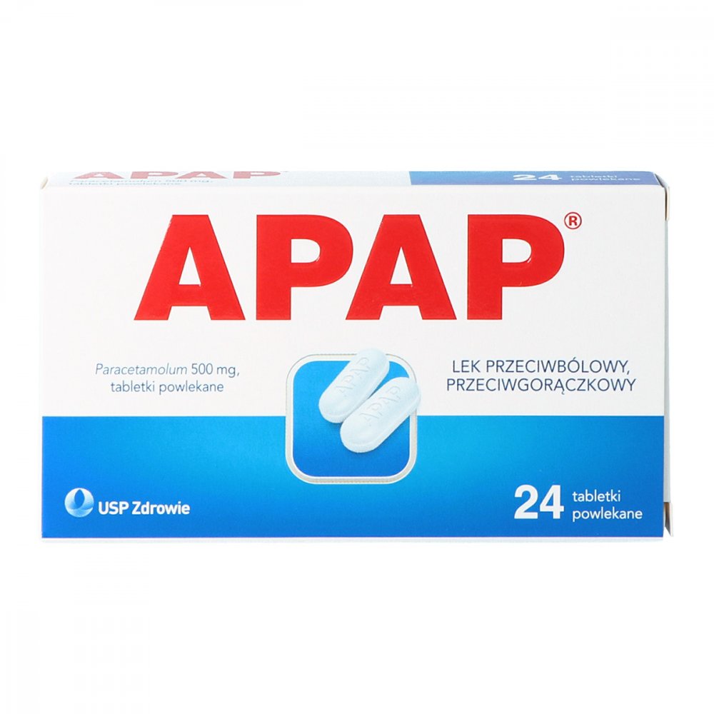 Apap 500 mg, Apap tabletki, Apap działanie, cena, opinie - Apo ...