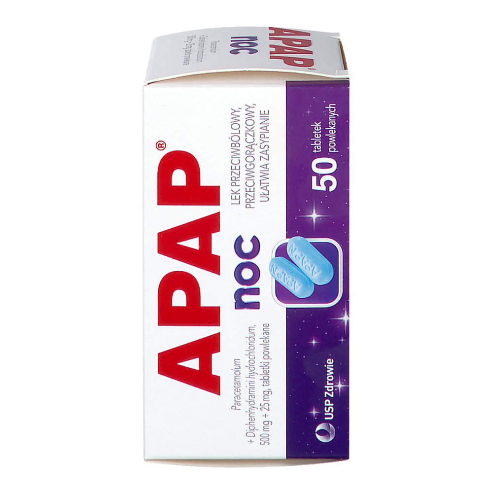 Apap Noc skład, działanie, Apap Noc cena - Apo-Discounter.pl