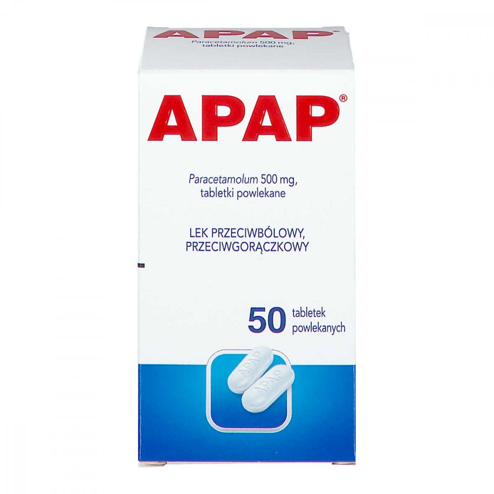 Apap tabletki powlekane 50 kup online | apteka internetowa apo ...