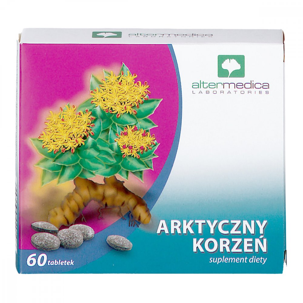 Arktyczny korzeń tabletki, Różeniec górski tabletki, korzeń arktyczny ...