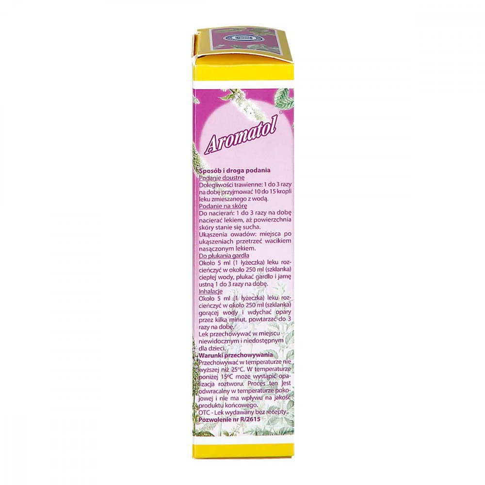 Aromatol płyn 100 ml, Aromatol 100 ml cena, opinie - Apo-Discounter.pl