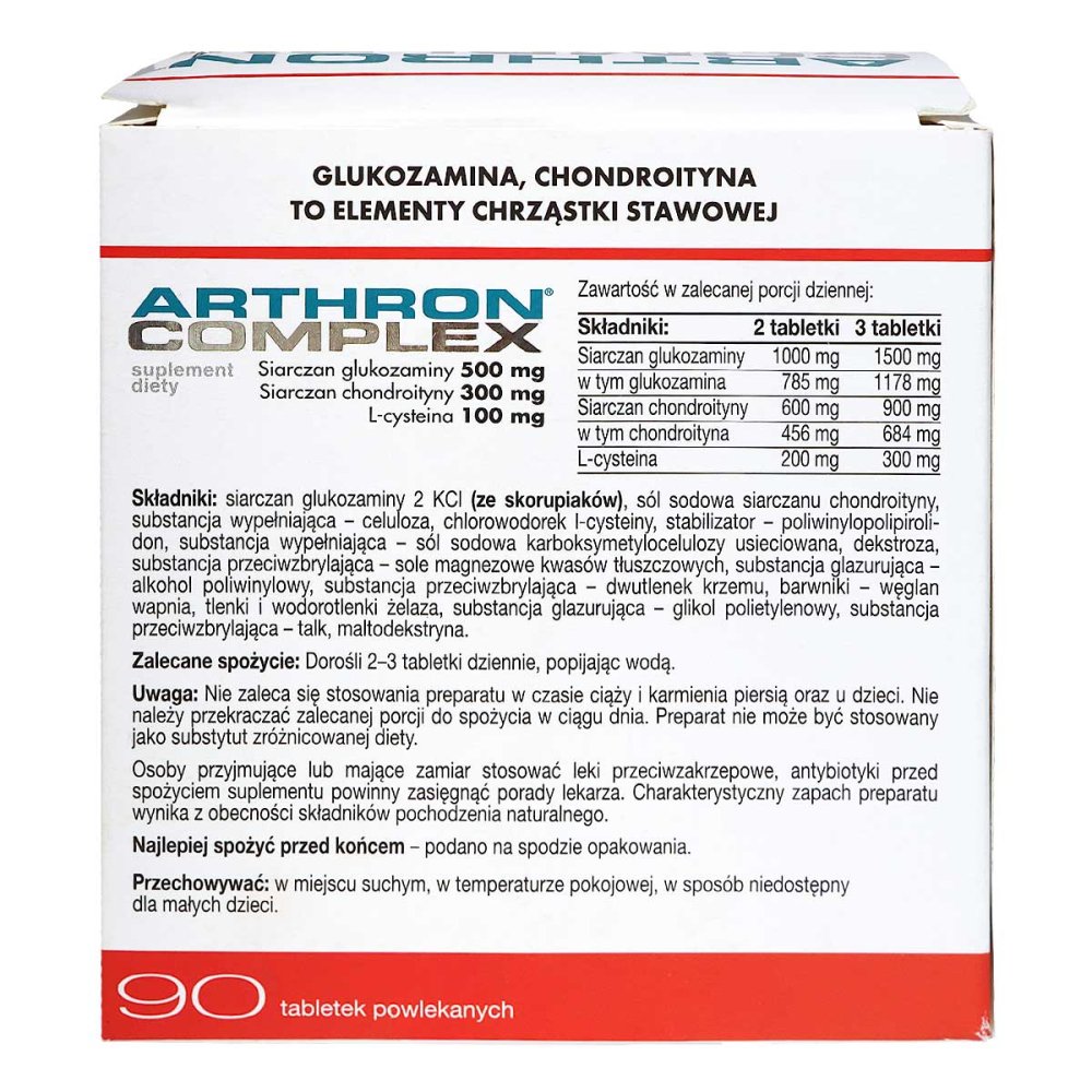 Arthron Complex tabletki 90 kup online | apteka internetowa apo ...