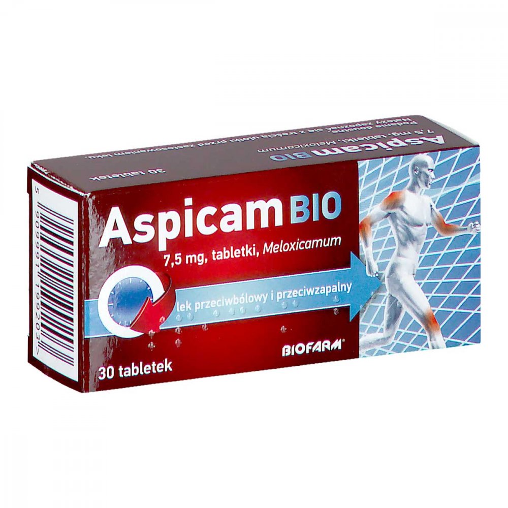 Aspicam Bio tabletki 30 kup online | apteka internetowa apo-discounter.pl