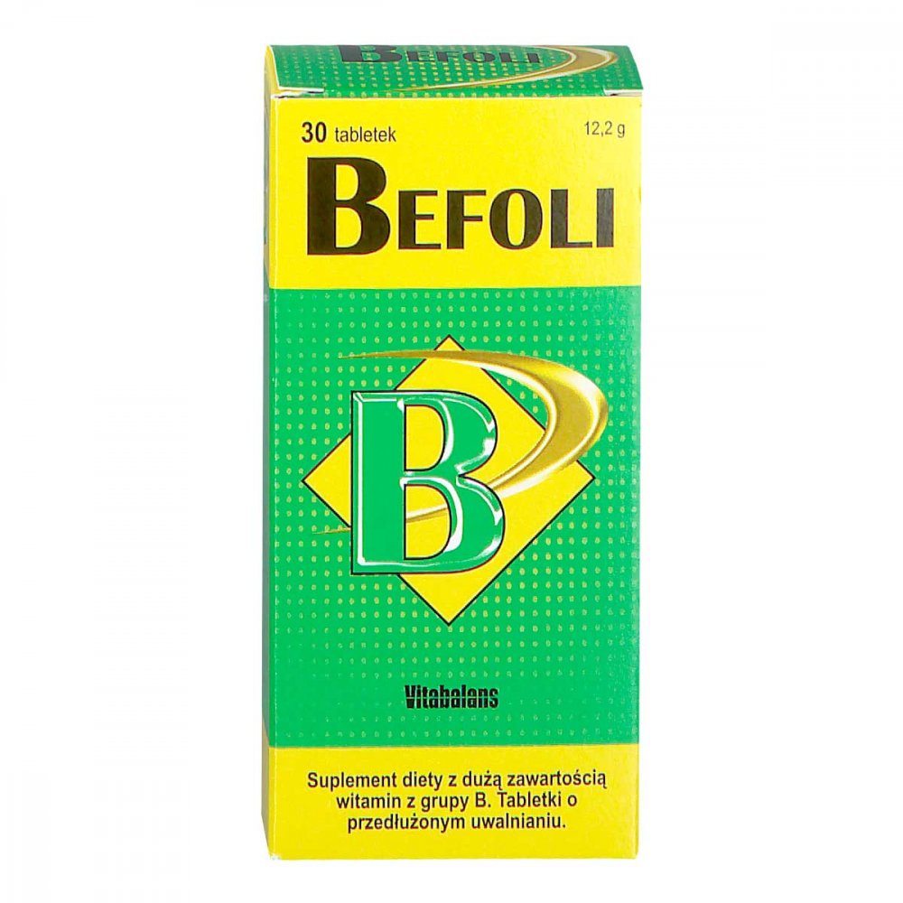 Befoli tabletki opinie, zestaw witamin z grupy B - Apo-Discounter.pl