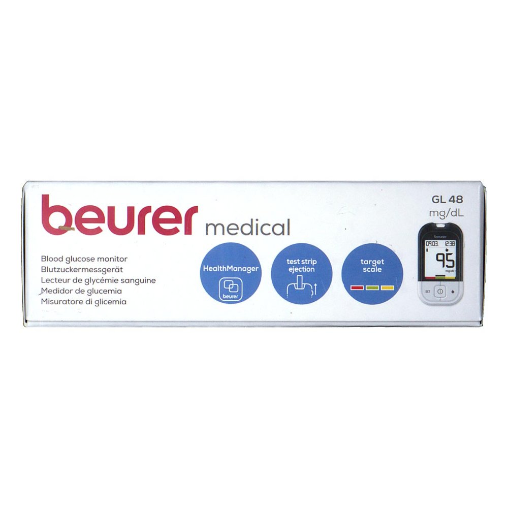 Beurer GL48 glukometr jednostki mg/dl 1 szt. kup online