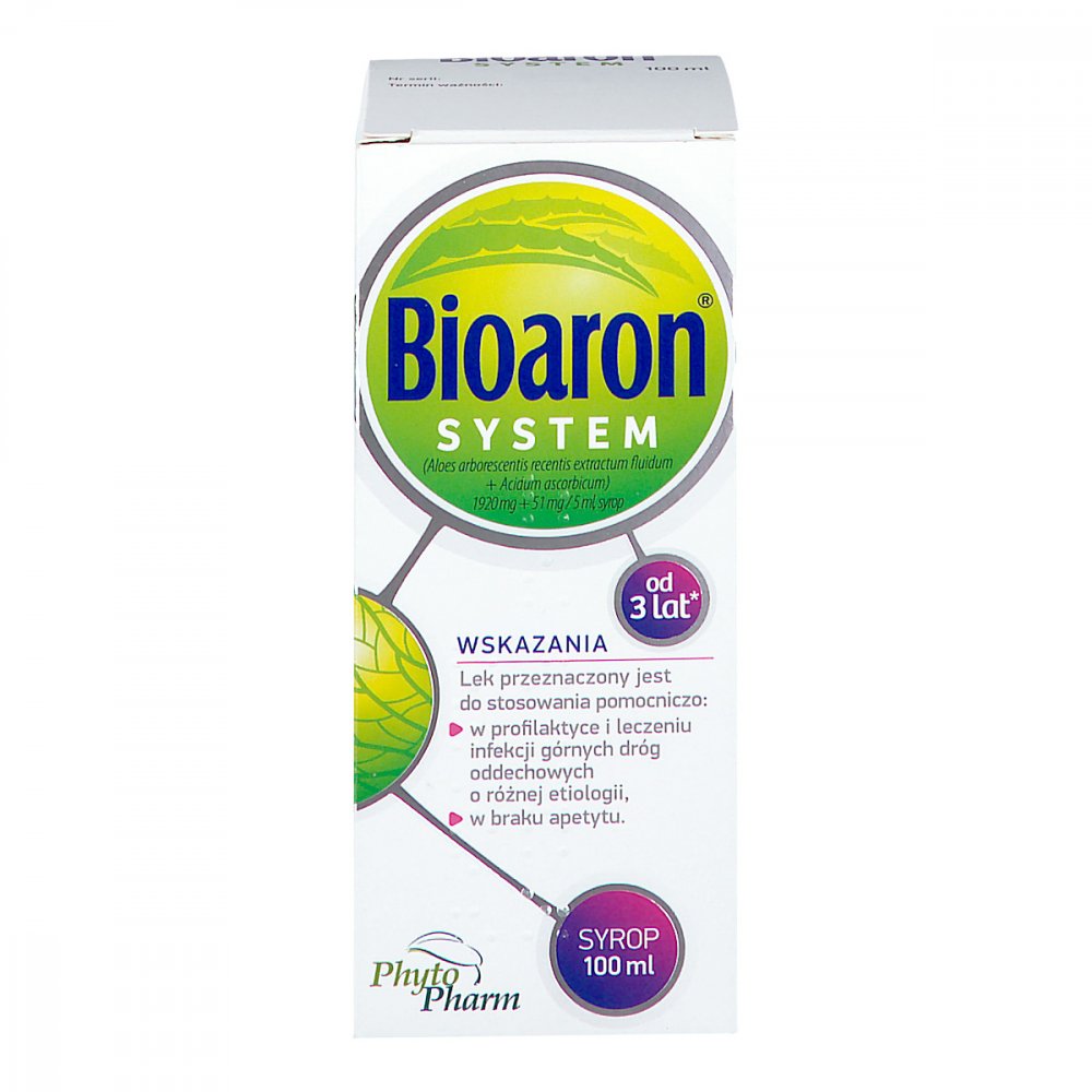 Bioaron System syrop, Bioaron C syrop cena, opinie - Apo-Discounter.pl