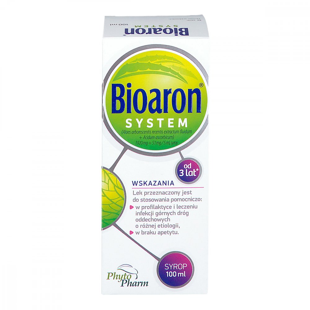 Bioaron System syrop, Bioaron C syrop cena, opinie - Apo-Discounter.pl