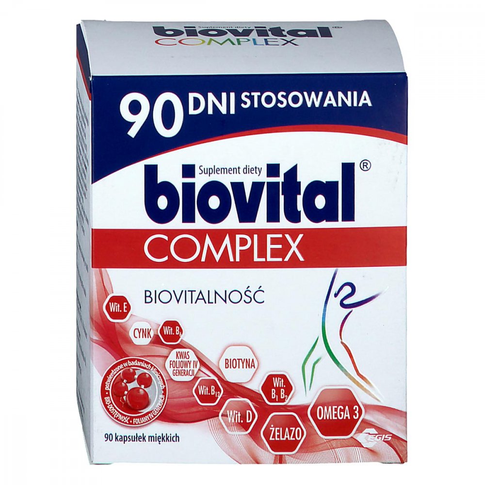 Biovital Complex kapsułki 90 kup online | apteka internetowa apo ...