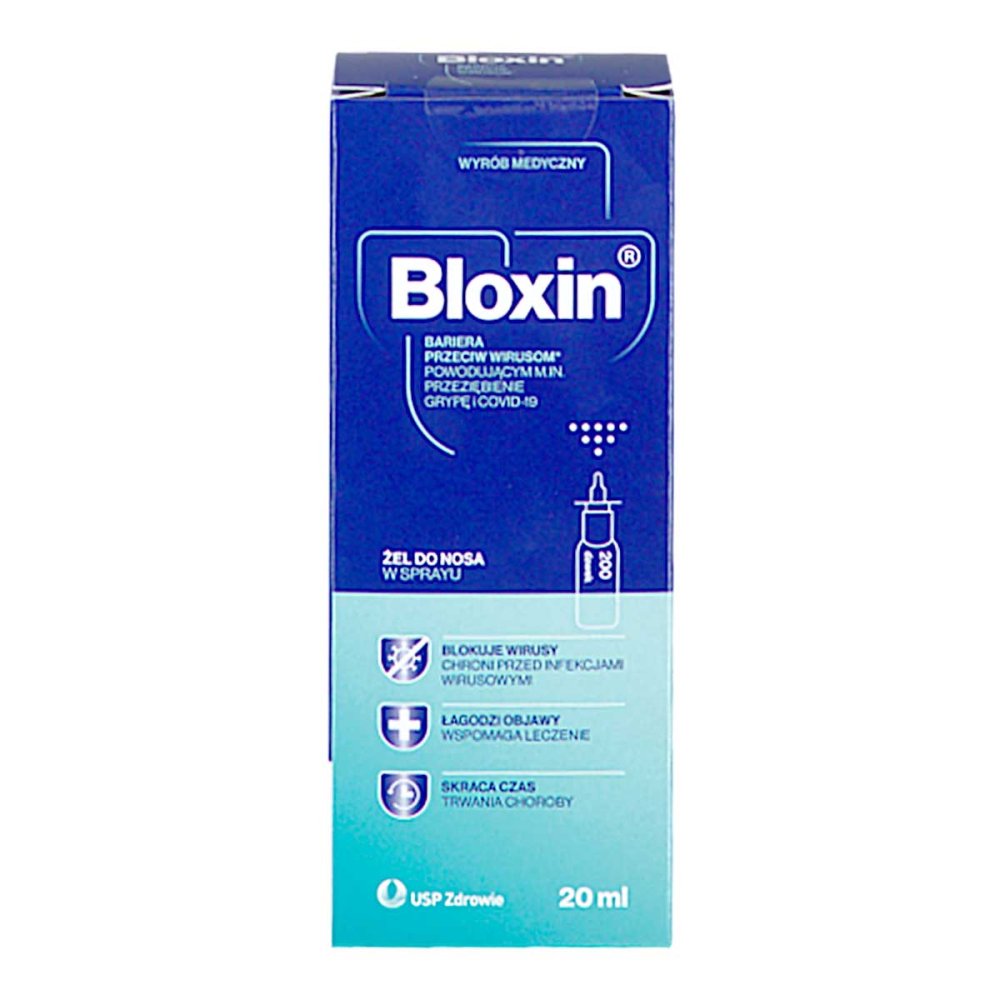 Bloxin Żel do nosa w sprayu 20 ml kup online