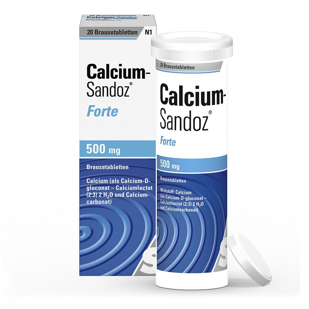 Calcium Sandoz forte tabletki musujące 20 szt. kup online