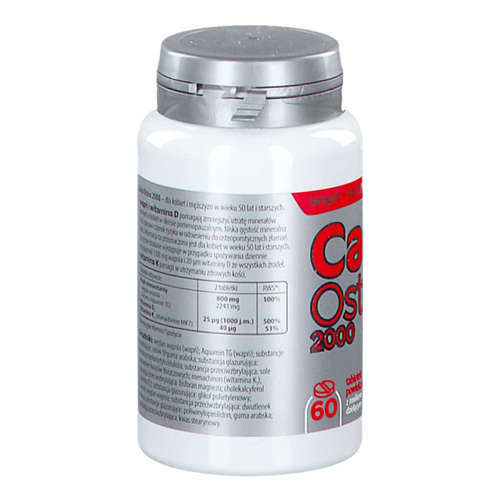 Calsin Osteo 2000 tabletki 60 kup online | apteka internetowa apo ...