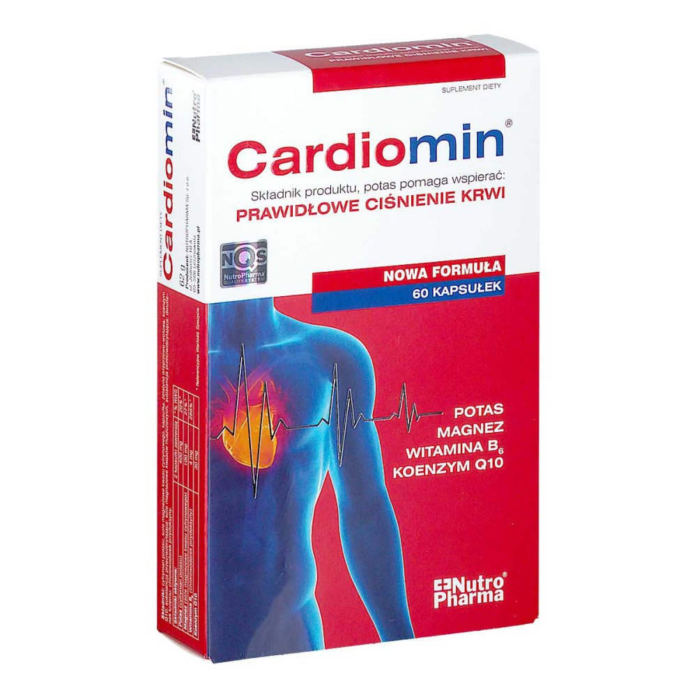 Cardiomin kapsułki, Cardiomin B6 skład, cena, opinie - Apo-Discounter.pl