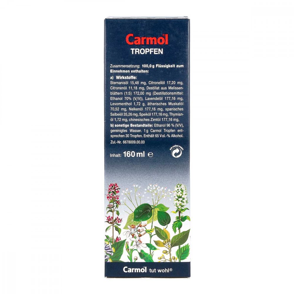 Carmol krople 160 ml kup online | apteka internetowa apo-discounter.pl