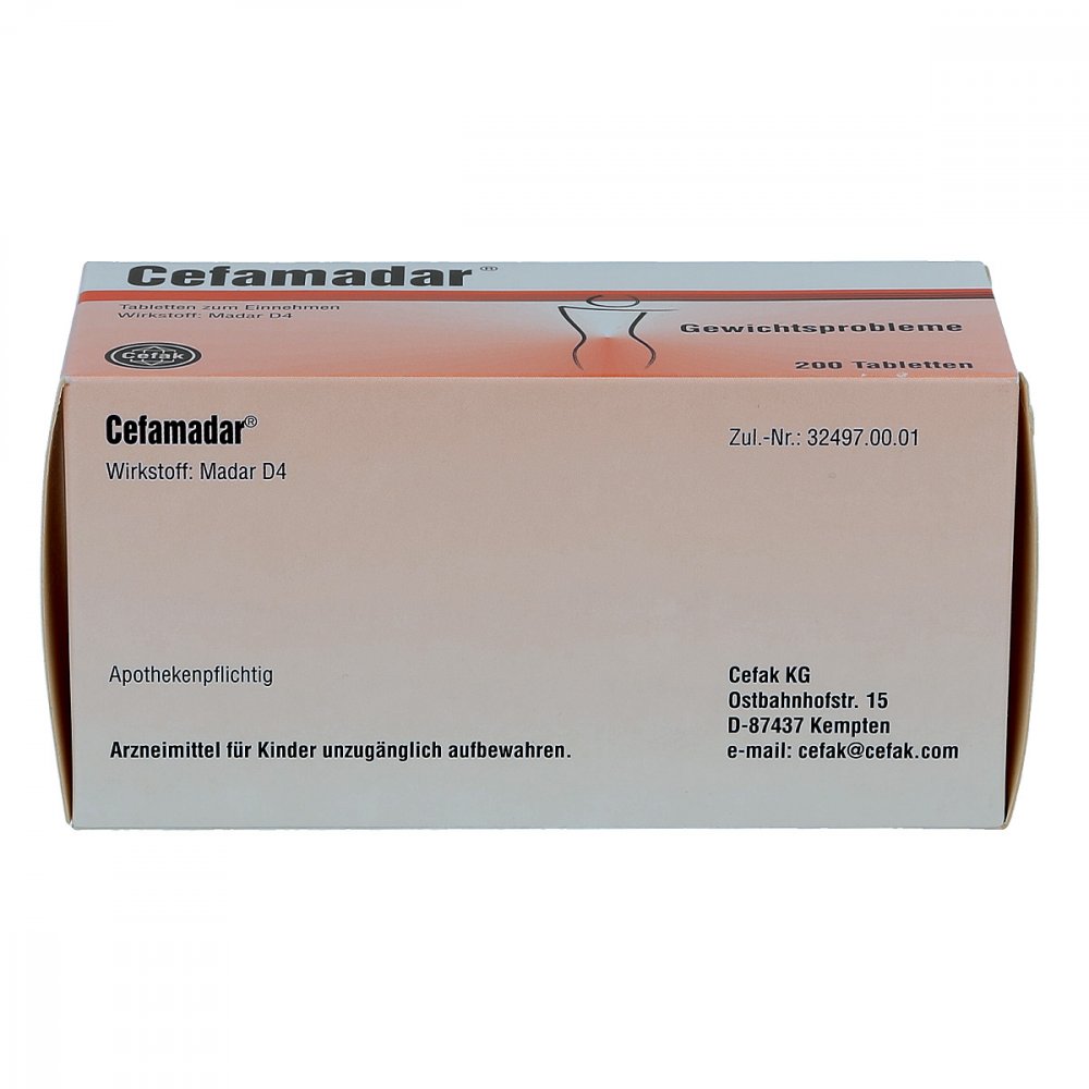 Cefamadar Tabletki 200 szt. kup online | apteka internetowa apo ...