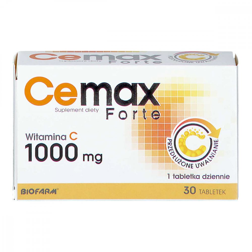 CeMax Forte tabletki 30 kup online | apteka internetowa apo-discounter.pl