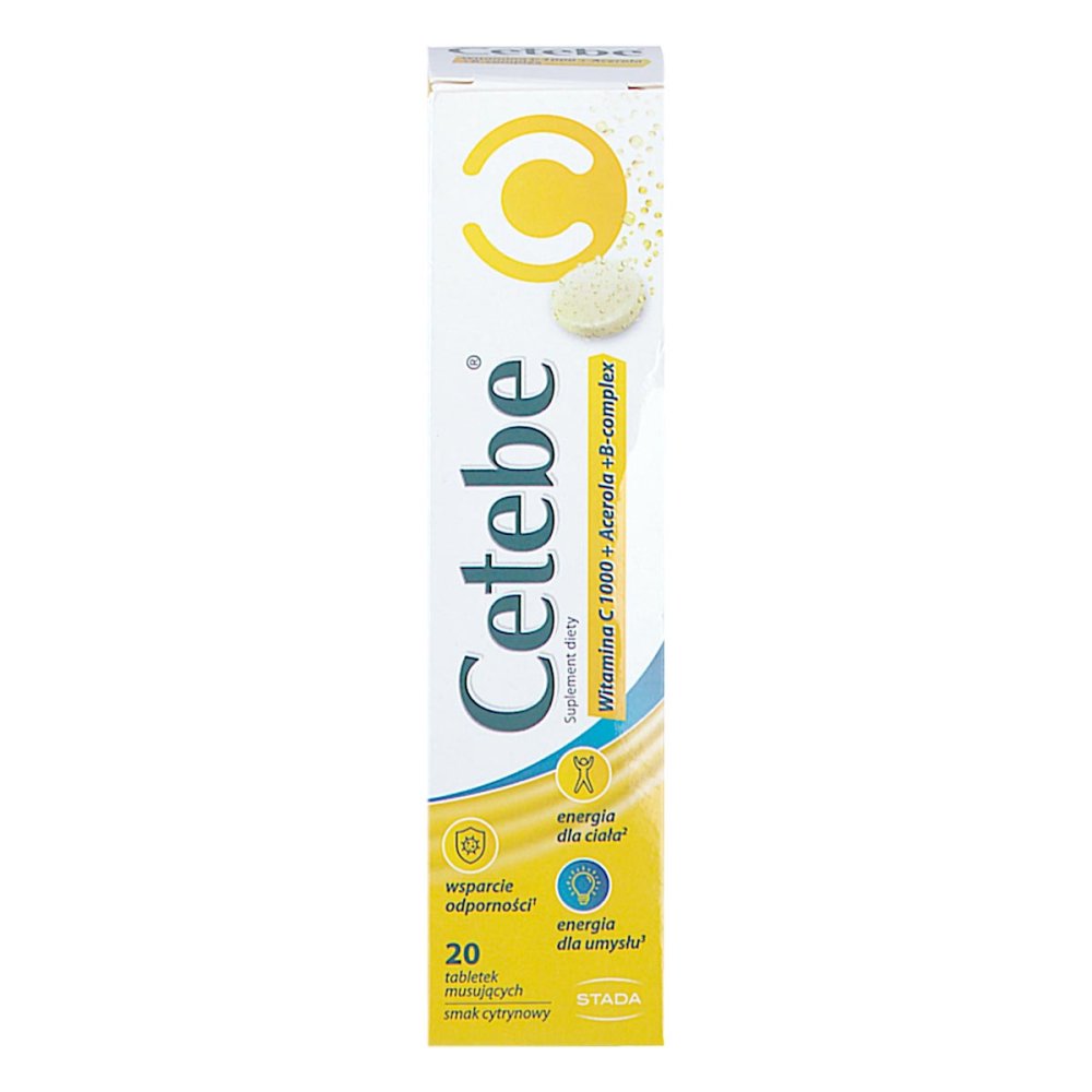 Cetebe Witamina C 1000 + Acerola + B-Complex 20 kup online