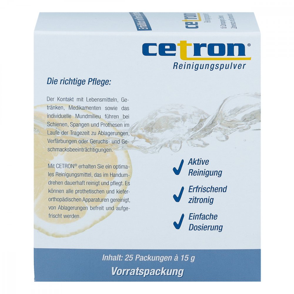 Cetron proszek czyszczący 25X15 g kup online