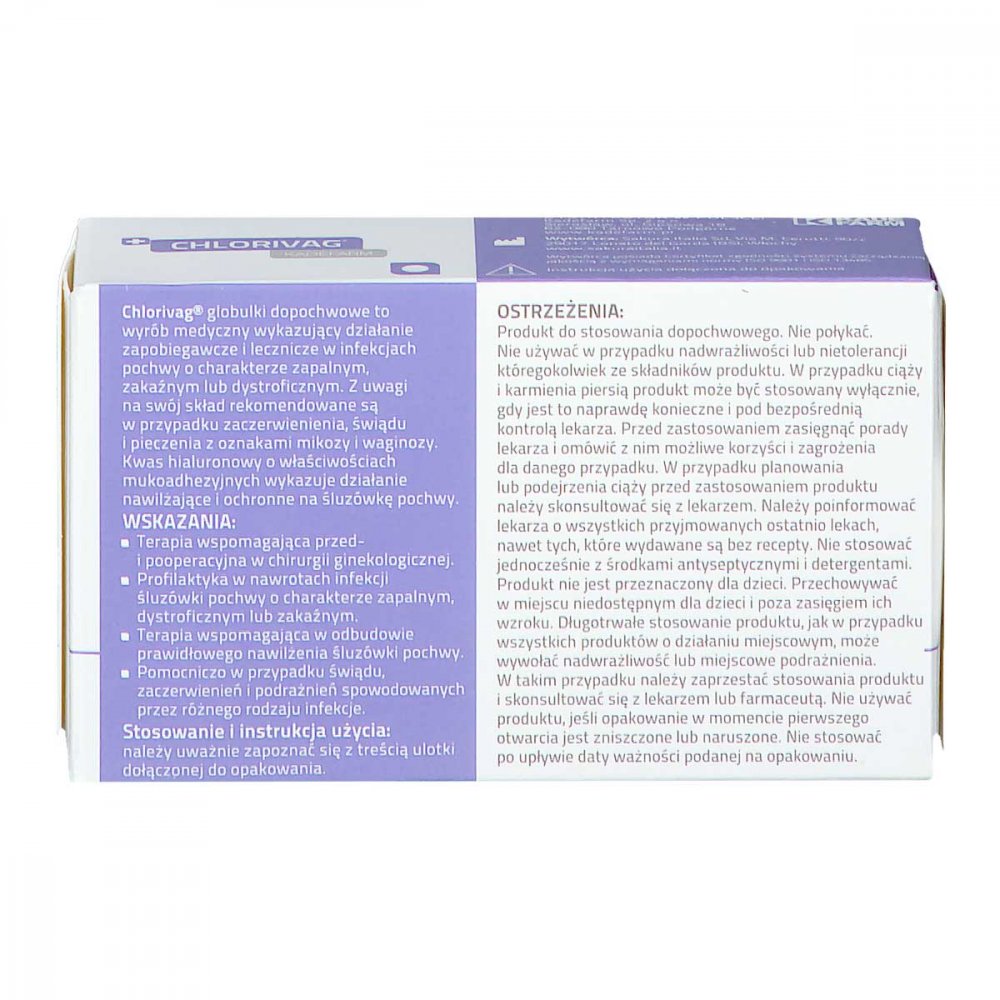 Chlorivag Kadefarm globulki 10 kup online | apteka internetowa apo ...