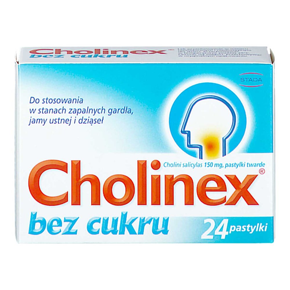 Cholinex pastylki 24 kup online | apteka internetowa apo-discounter.pl