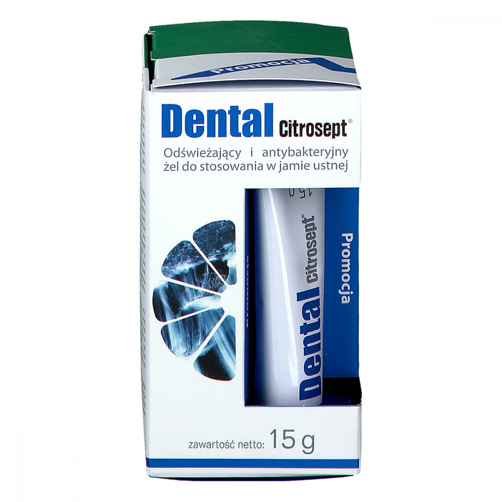 Citrosept Organic + Citrosept Dental żel 15 g 50 ml