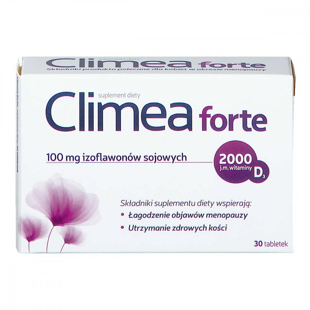 Climea Forte tabletki, Climea Forte D3 opinie, cena - Apo-Discounter.pl