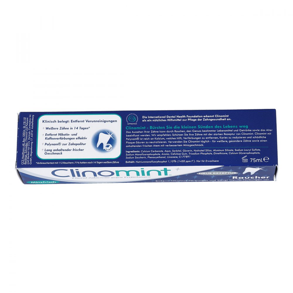 Clinomint pasta do zębów dla palaczy 75 ml
