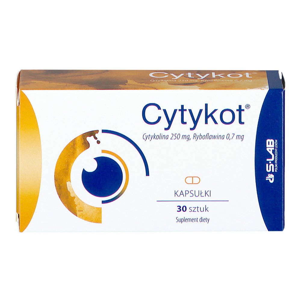 Cytykot cytykolina 250 mg kapsułki, cytykolina apteka - Apo-Discounter.pl