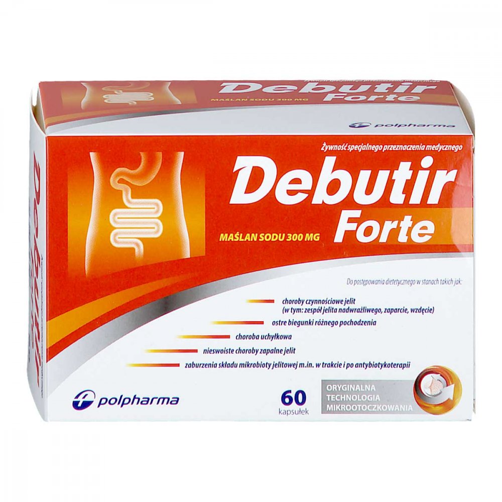 Debutir Forte kapsułki 60 kup online | apteka internetowa apo-discounter.pl