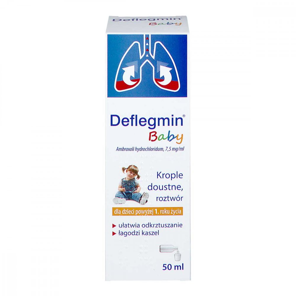 Deflegmin Baby roztwór 50 ml kup online | apteka internetowa apo ...