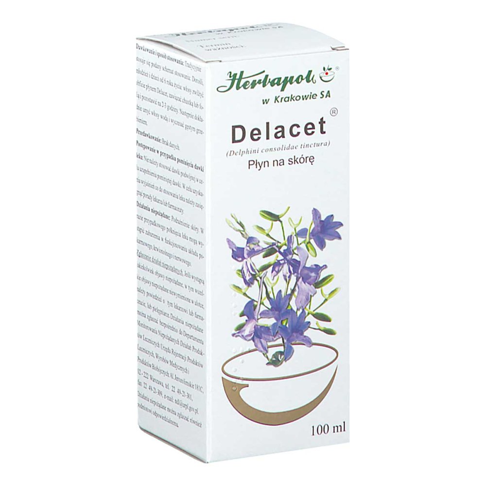 Delacet płyn na skórę 100 ml kup online | apteka internetowa apo ...