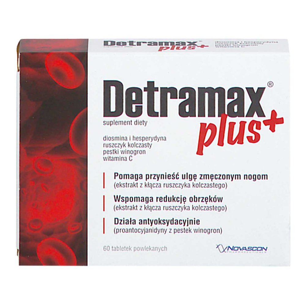 Detramax Plus tabletki powlekane 60 kup online
