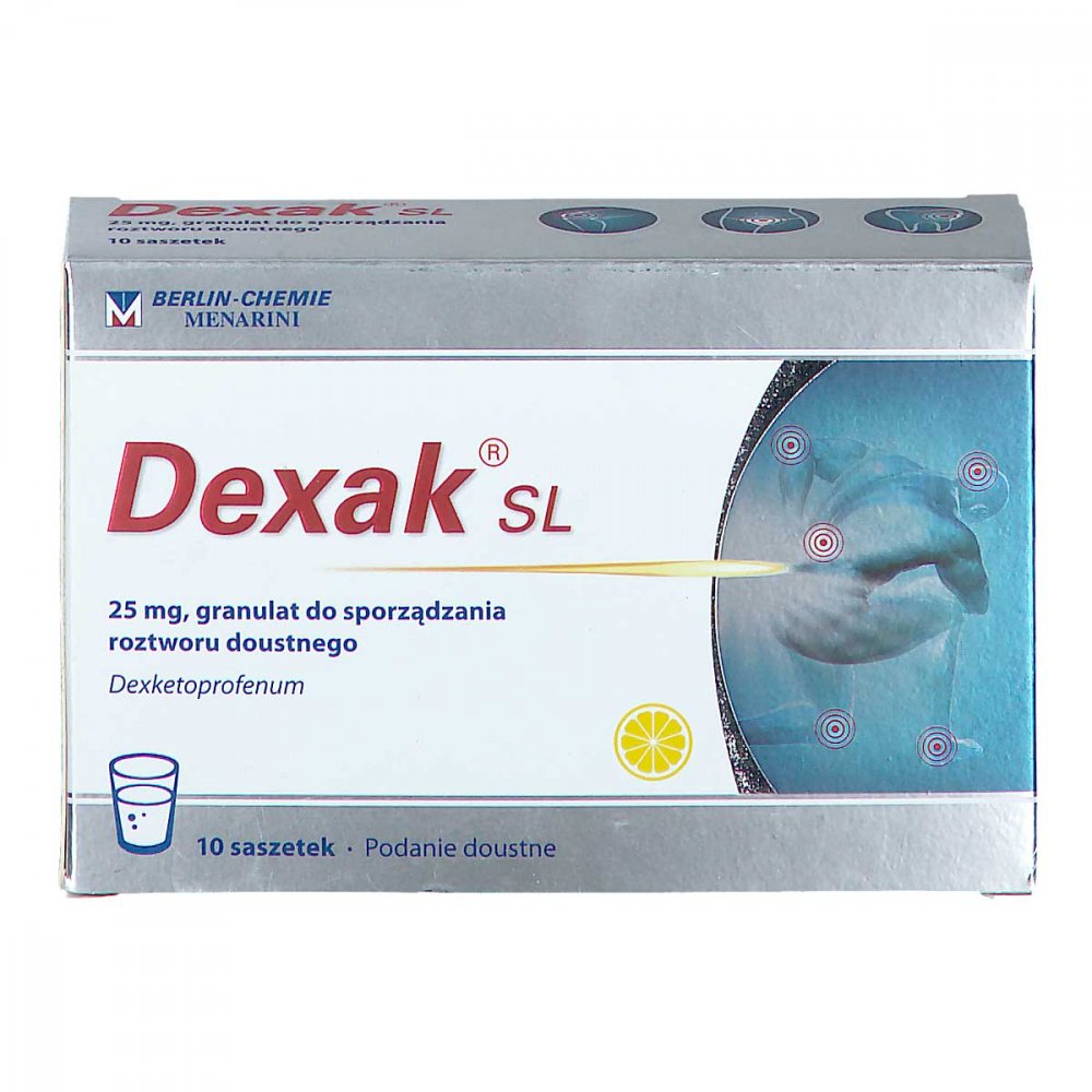 Dexak SL saszetki 10 kup online | apteka internetowa apo-discounter.pl