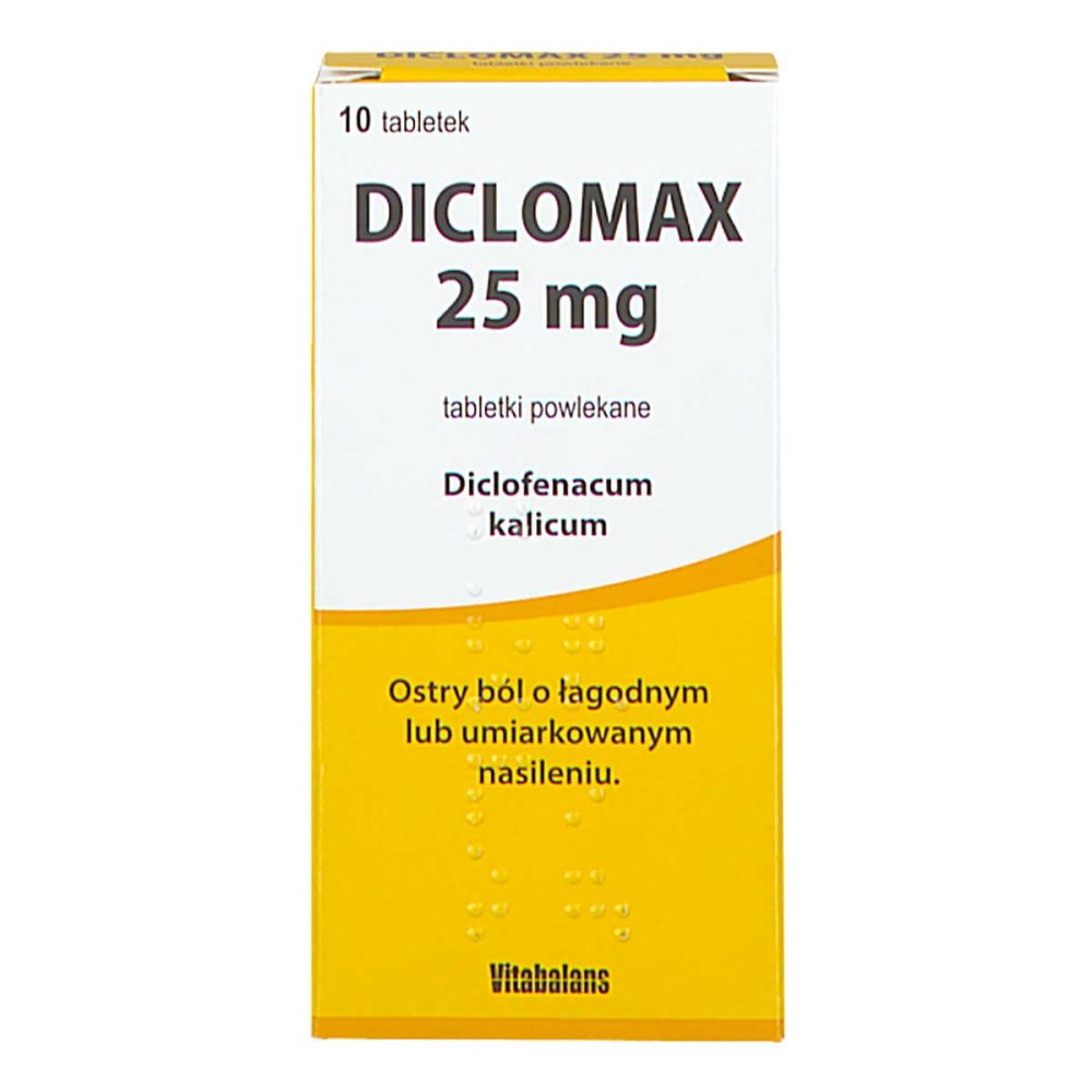 Diclomax tabletki powlekane 10 kup online | apteka internetowa apo ...