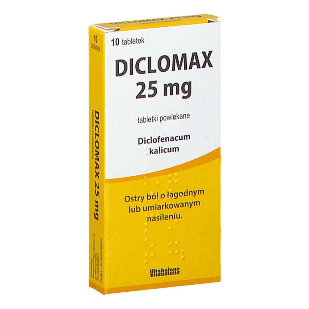 Diclomax tabletki powlekane 10 kup online | apteka internetowa apo ...