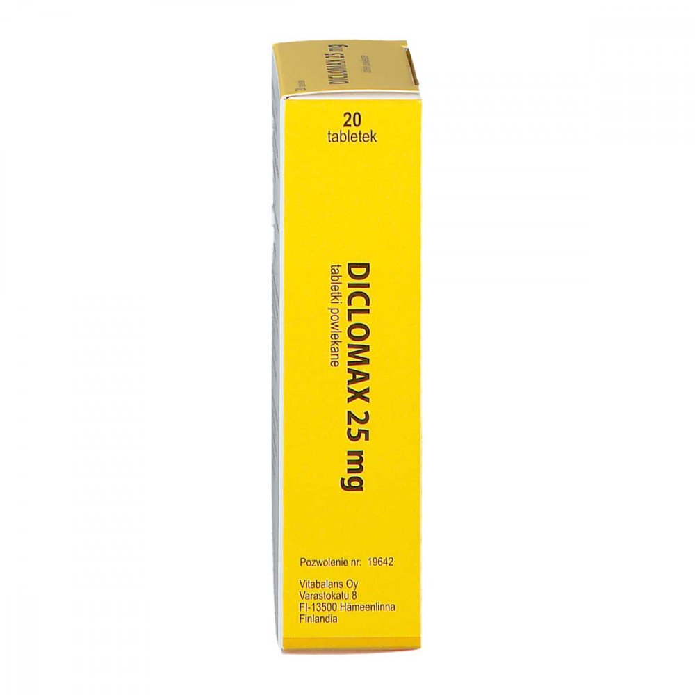 Diclomax tabletki powlekane 20 kup online | apteka internetowa apo ...