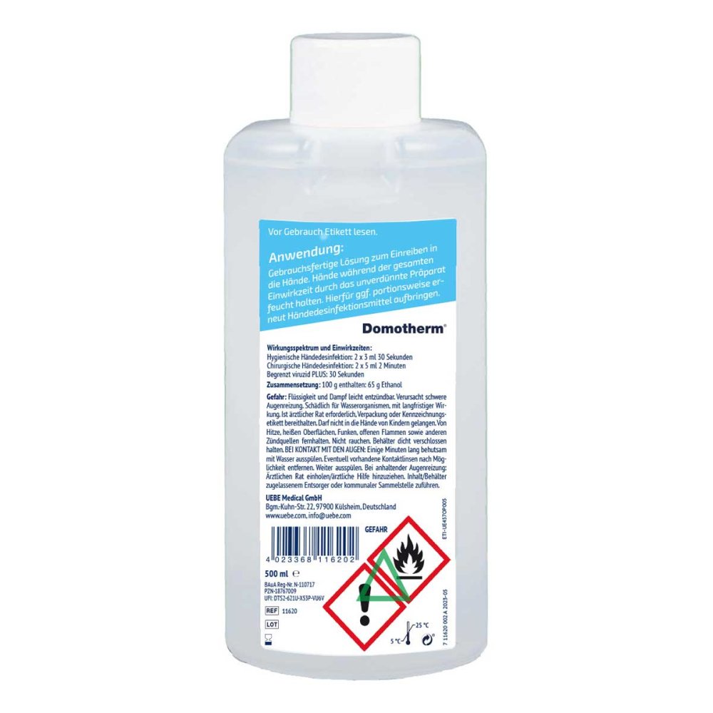 Domotherm Hand-desinfektions-fluid Forte 500 ml kup online