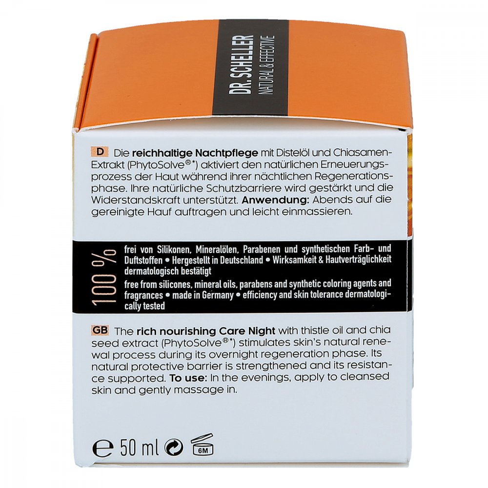 Dr.scheller Distel&chia krem na noc 50 ml | apteka internetowa apo ...