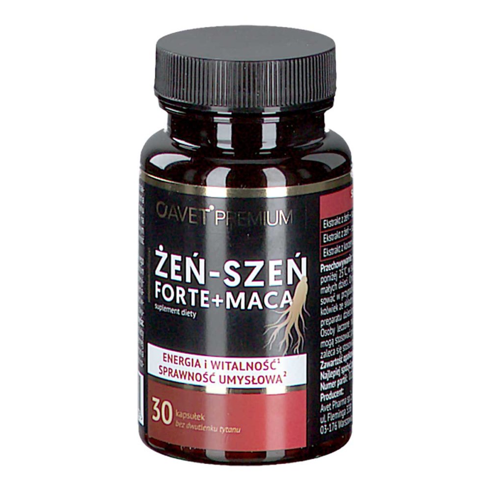 ŻEŃ-SZEŃ FORTE + MACA kapsułki 30 kup online