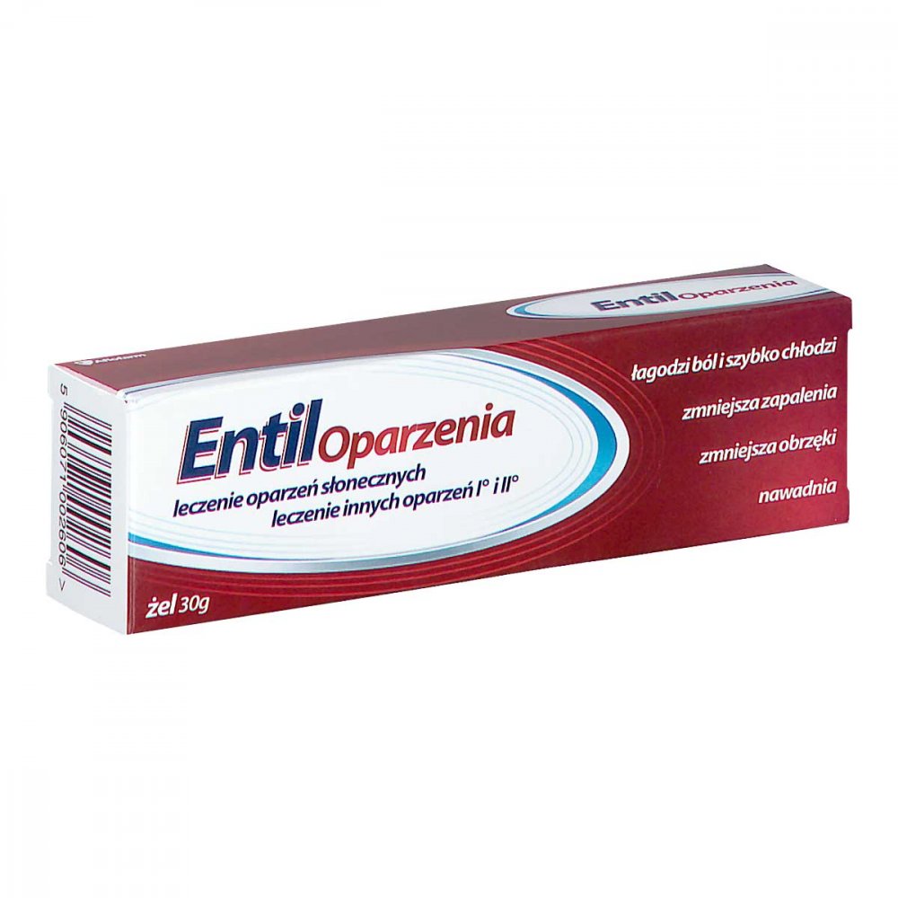 Entil żel na oparzenia, Entil Oparzenia żel cena, apteka - Apo ...