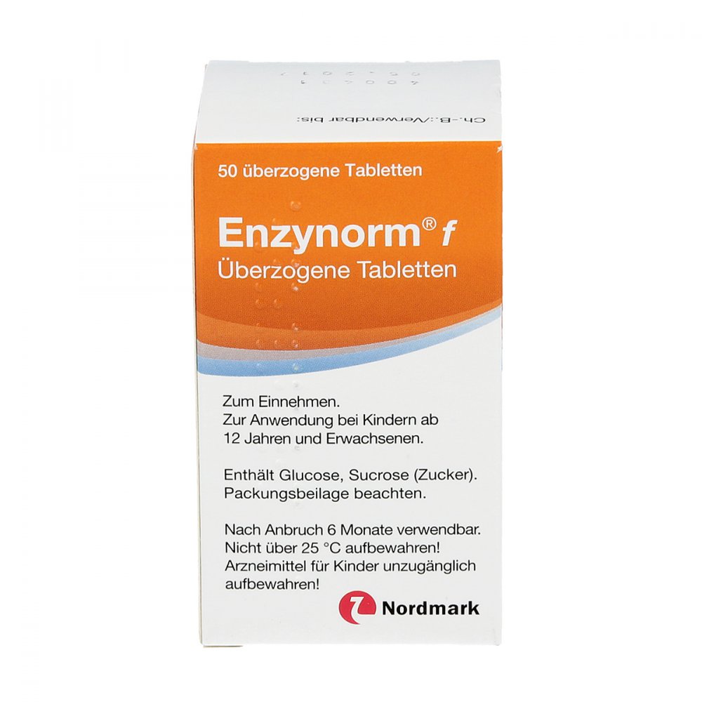 Enzynorm f Tabl.ueberzogen 50 szt. kup online