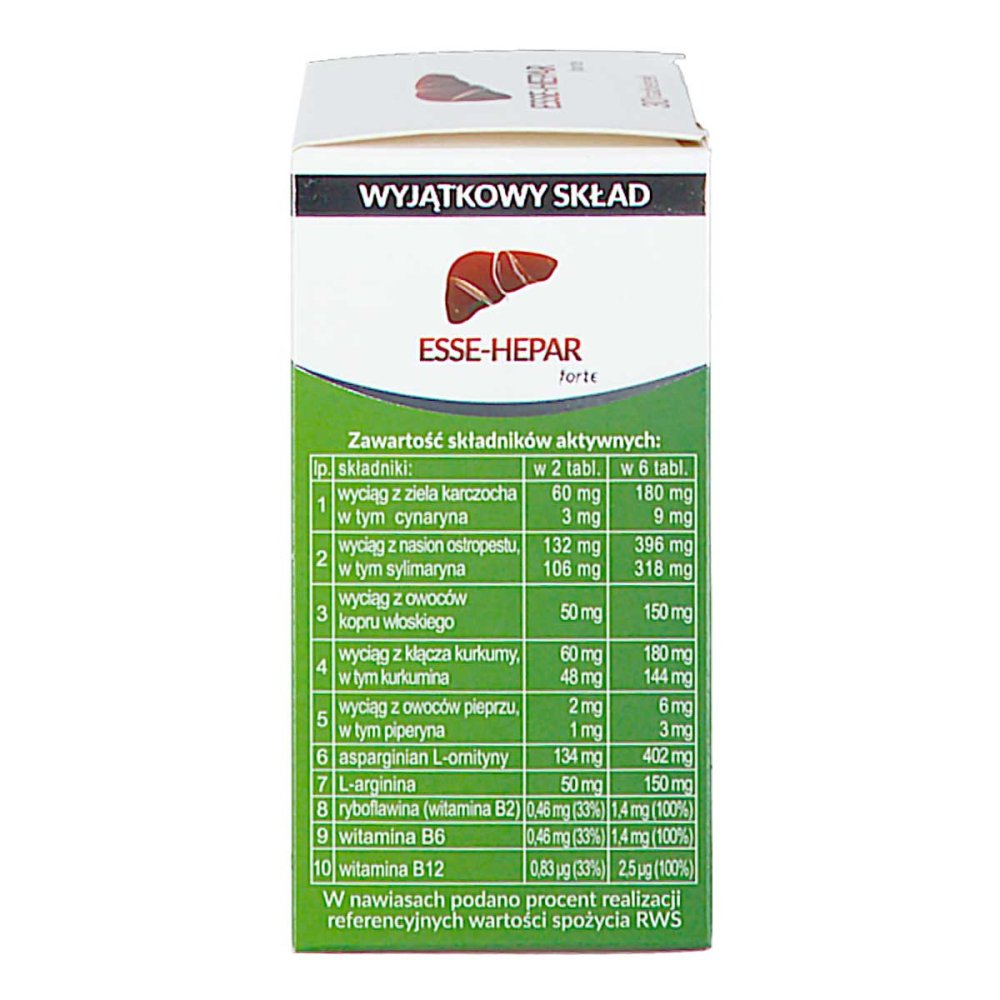Esse-Hepar Forte tabletki 30 kup online | apteka internetowa apo ...