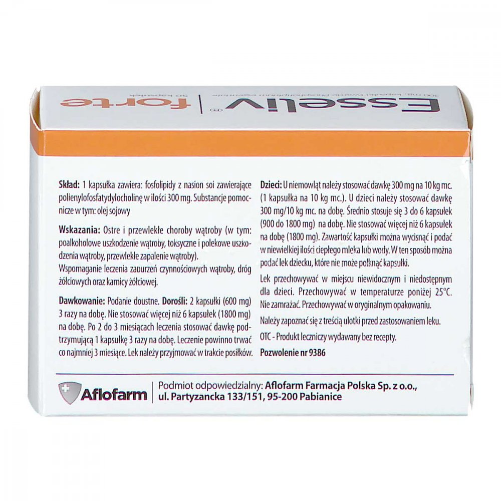 Esseliv Forte kapsułki 50 kup online | apteka internetowa apo-discounter.pl