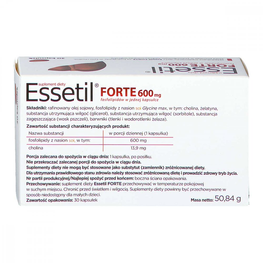 Essetil FORTE kapsułki 30 kup online | apteka internetowa apo-discounter.pl