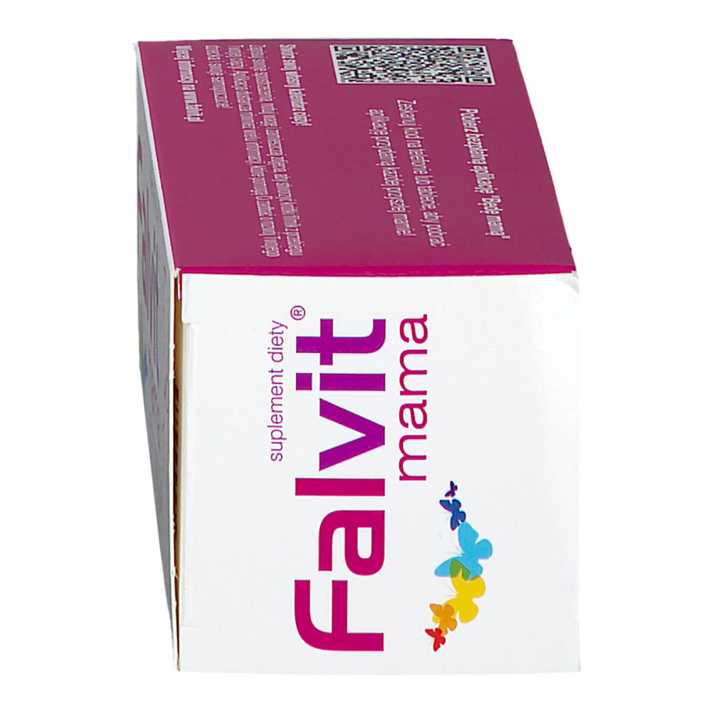 Falvit mama 60 tabletek, Falvit mama skład, Falvit dla ciężarnych - Apo ...