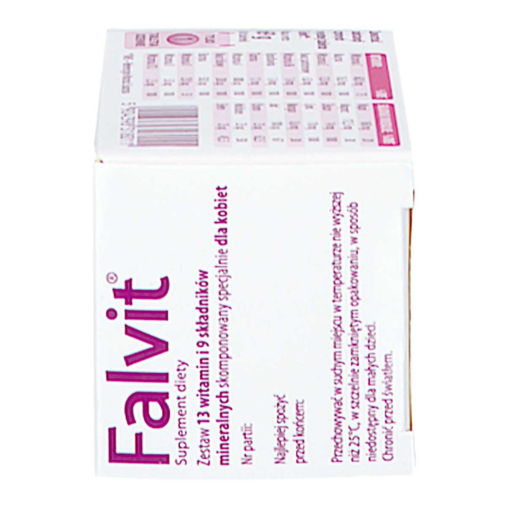 Falvit tabletki, zestaw witamin dla kobiet, witaminy i minerały dla ...