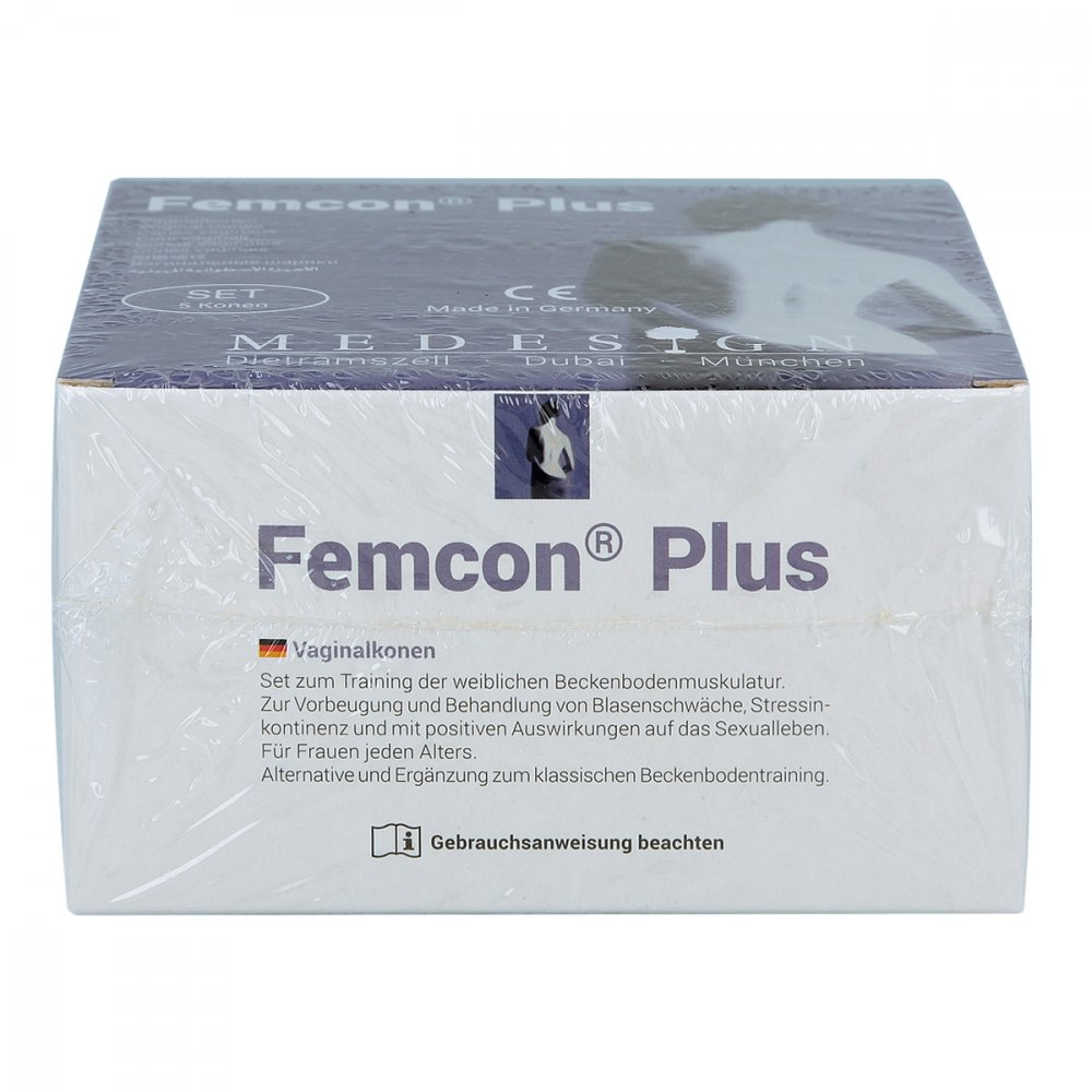 Femcon plus Vaginalkonen Set m.5 Vaginalkonen 1 op.