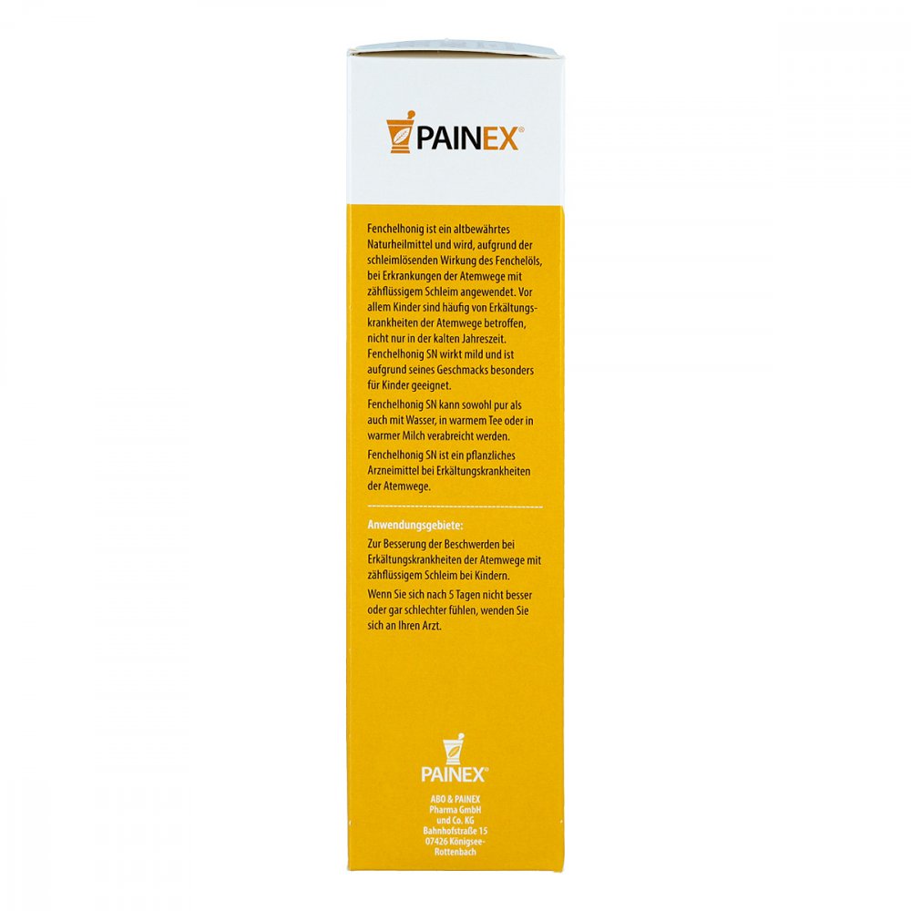Fenchelhonig Sn Painex syrop 350 g kup online