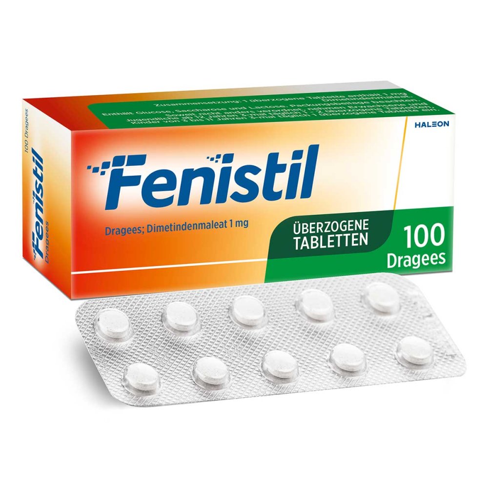Fenistil tabletki 100 szt. kup online | apteka internetowa apo ...