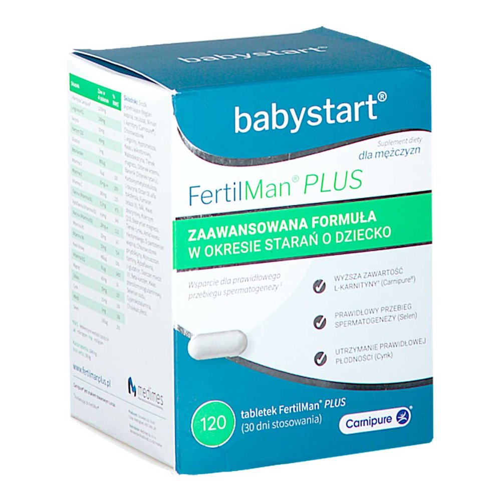 FertilMan Plus 120 kup online | apteka internetowa apo-discounter.pl
