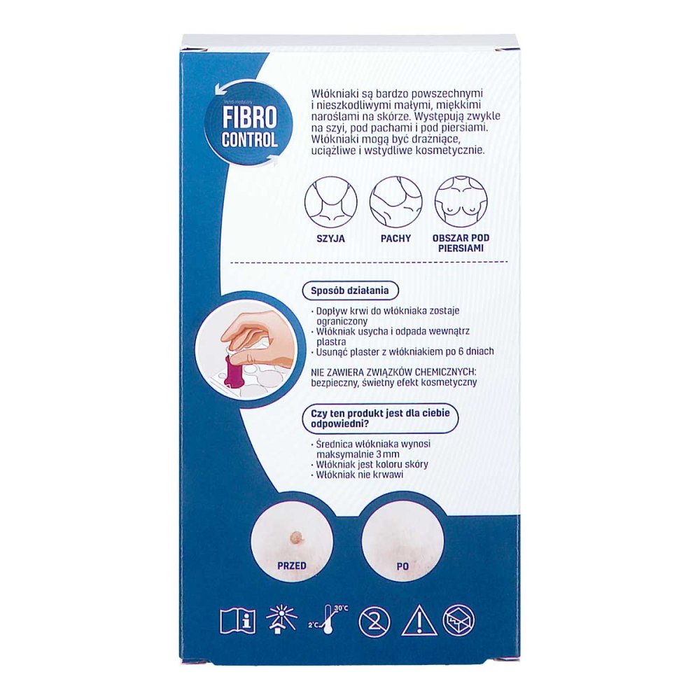 Fibrocontrol 3 plastry do usuwania włókniaków opinie, cena - Apo ...
